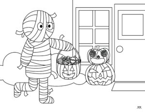Mummy Coloring Pages & Templates - 25 FREE Pages | Printabulls