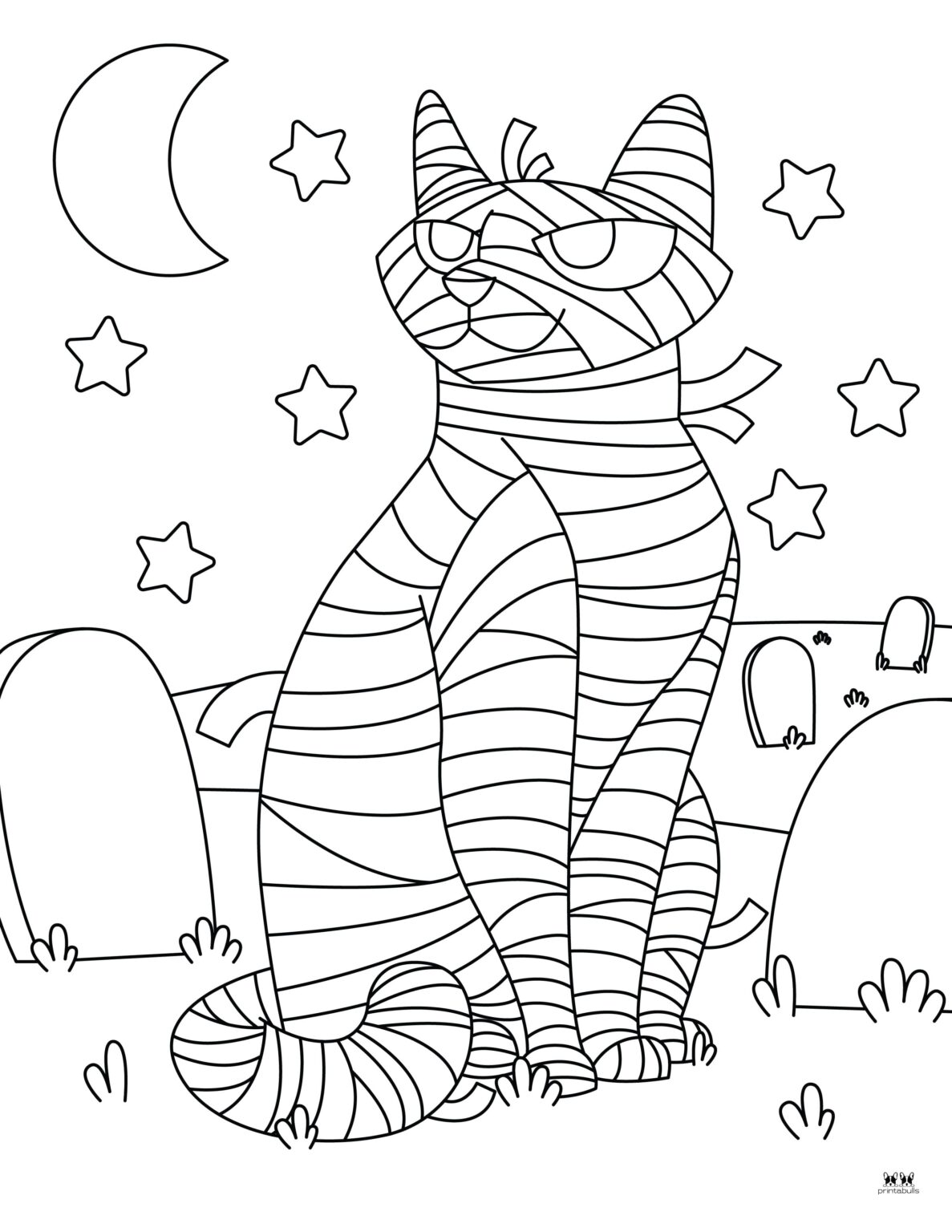 Mummy Coloring Pages & Templates - 25 FREE Pages | Printabulls