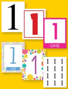 Printable Numbers - 58 FREE Printables | Printabulls