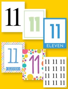 Printable Numbers - 58 FREE Printables | Printabulls