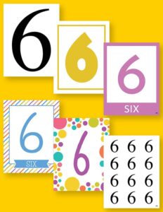 Printable Numbers - 58 FREE Printables | Printabulls