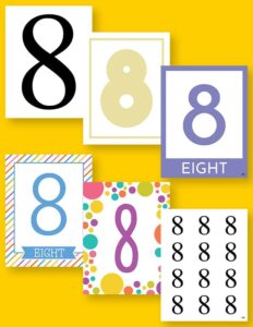 Printable Numbers - 58 FREE Printables | Printabulls
