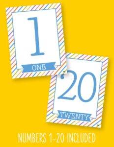 Printable Numbers - 58 FREE Printables | Printabulls