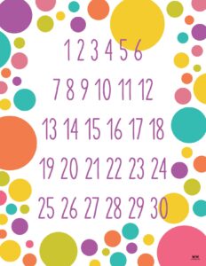 Printable Numbers - 58 FREE Printables | Printabulls