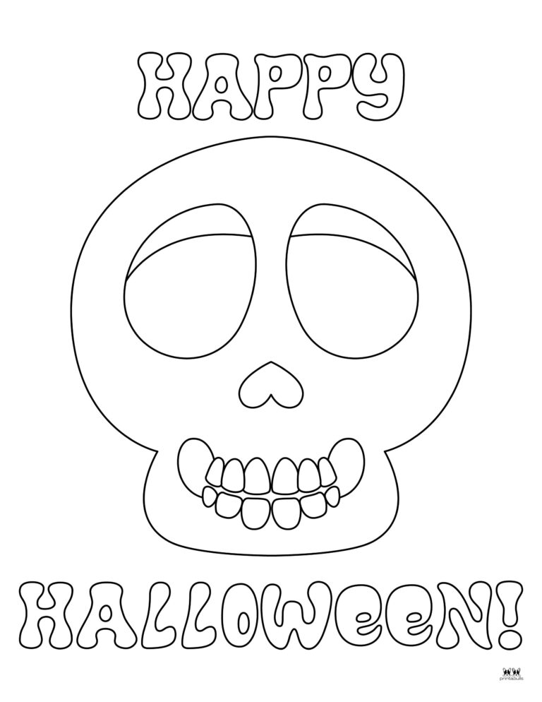 Skeleton Coloring Pages - 25 FREE Pages | Printabulls