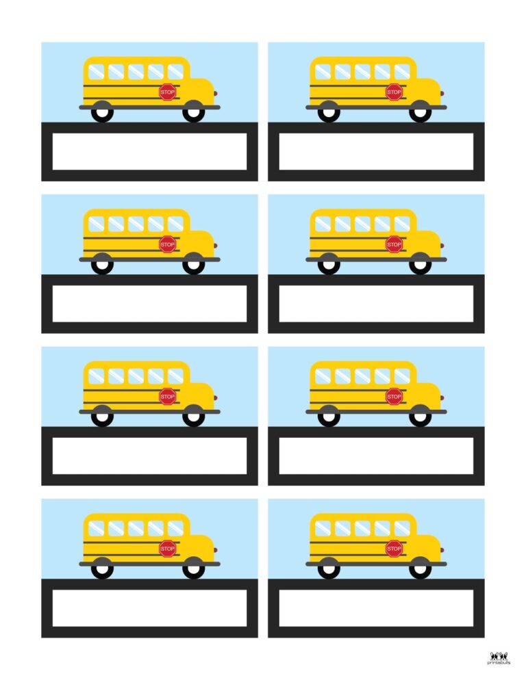 Name Tags - 44 Unique Designs - FREE | Printabulls