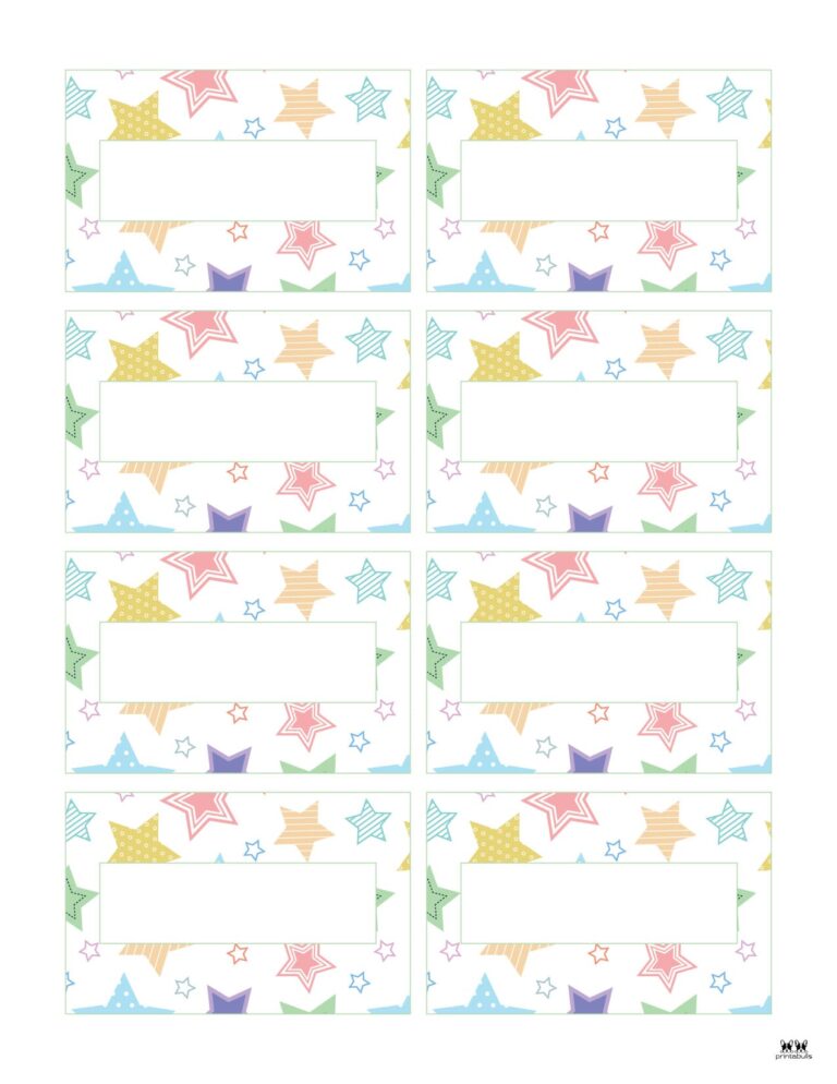 Name Tags - 44 Unique Designs - FREE | Printabulls