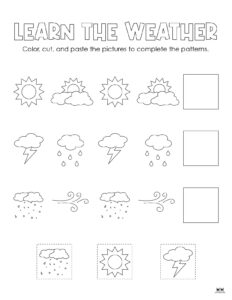 Weather Worksheets & Printables - 50 FREE Pages | Printabulls