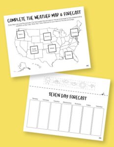 Weather Worksheets & Printables - 50 FREE Pages | Printabulls