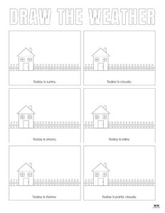 Weather Worksheets & Printables - 50 FREE Pages | Printabulls