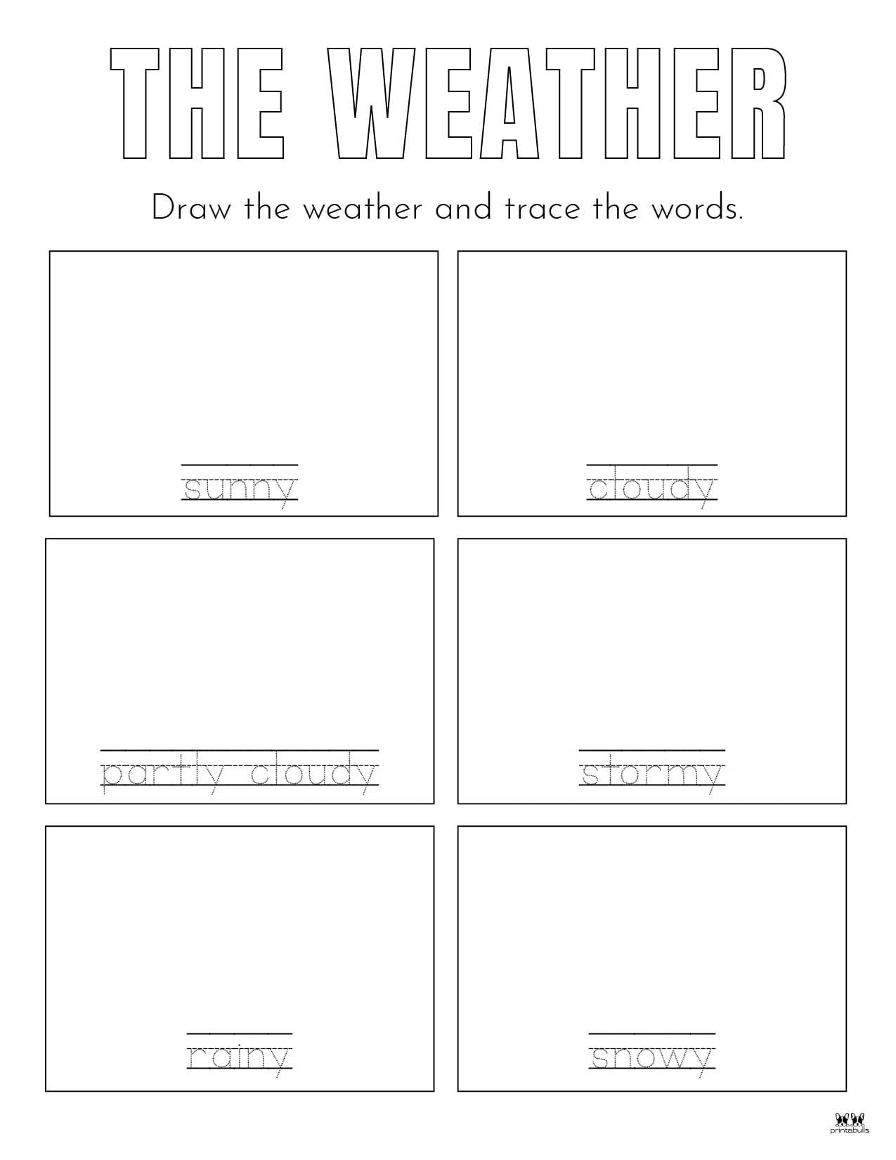 Weather Worksheets & Printables - 50 FREE Pages | Printabulls