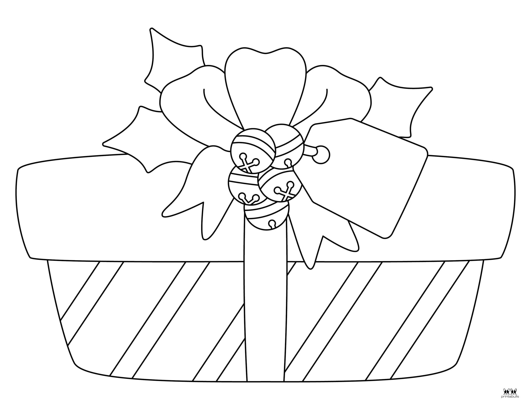 Christmas Present Coloring Pages - 25 FREE Pages | Printabulls