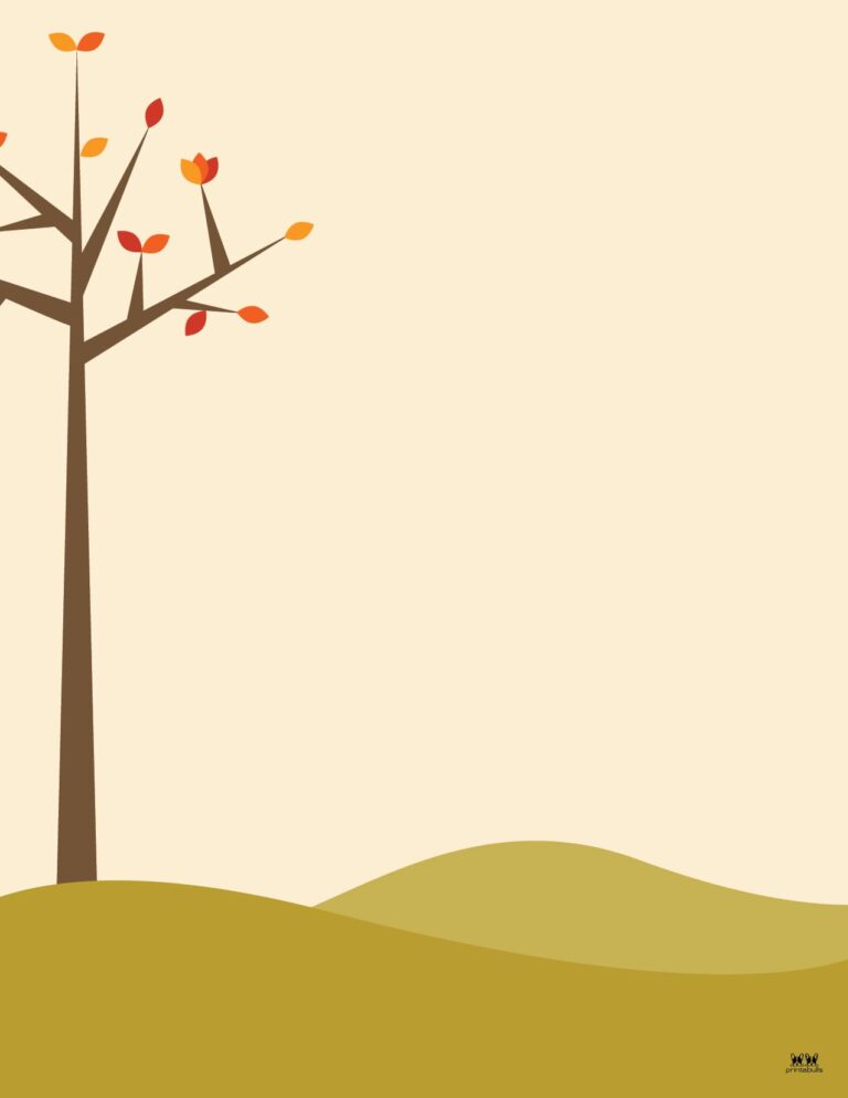 Fall Borders - 20 FREE Page Borders | Printabulls