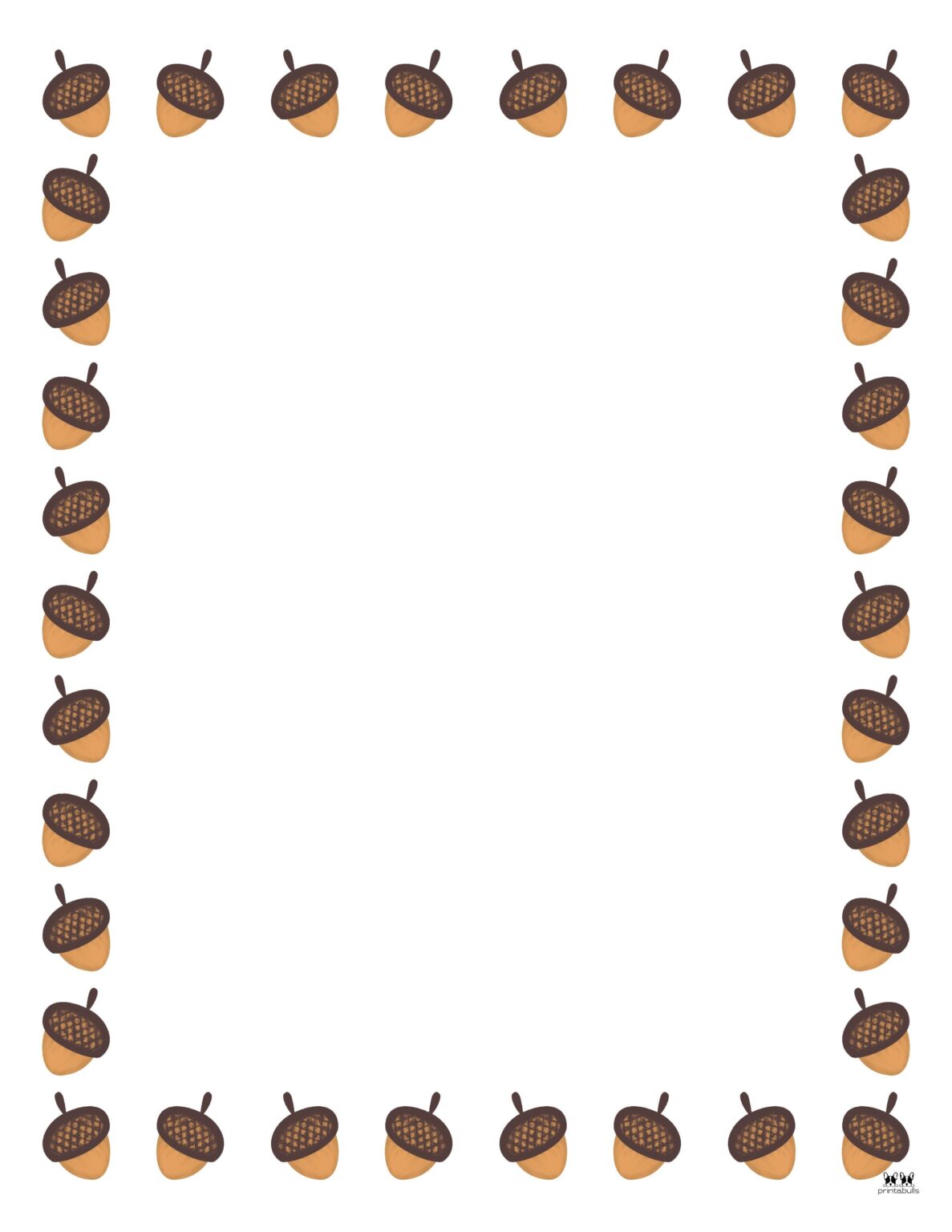 Fall Borders - 20 Free Page Borders | Printabulls
