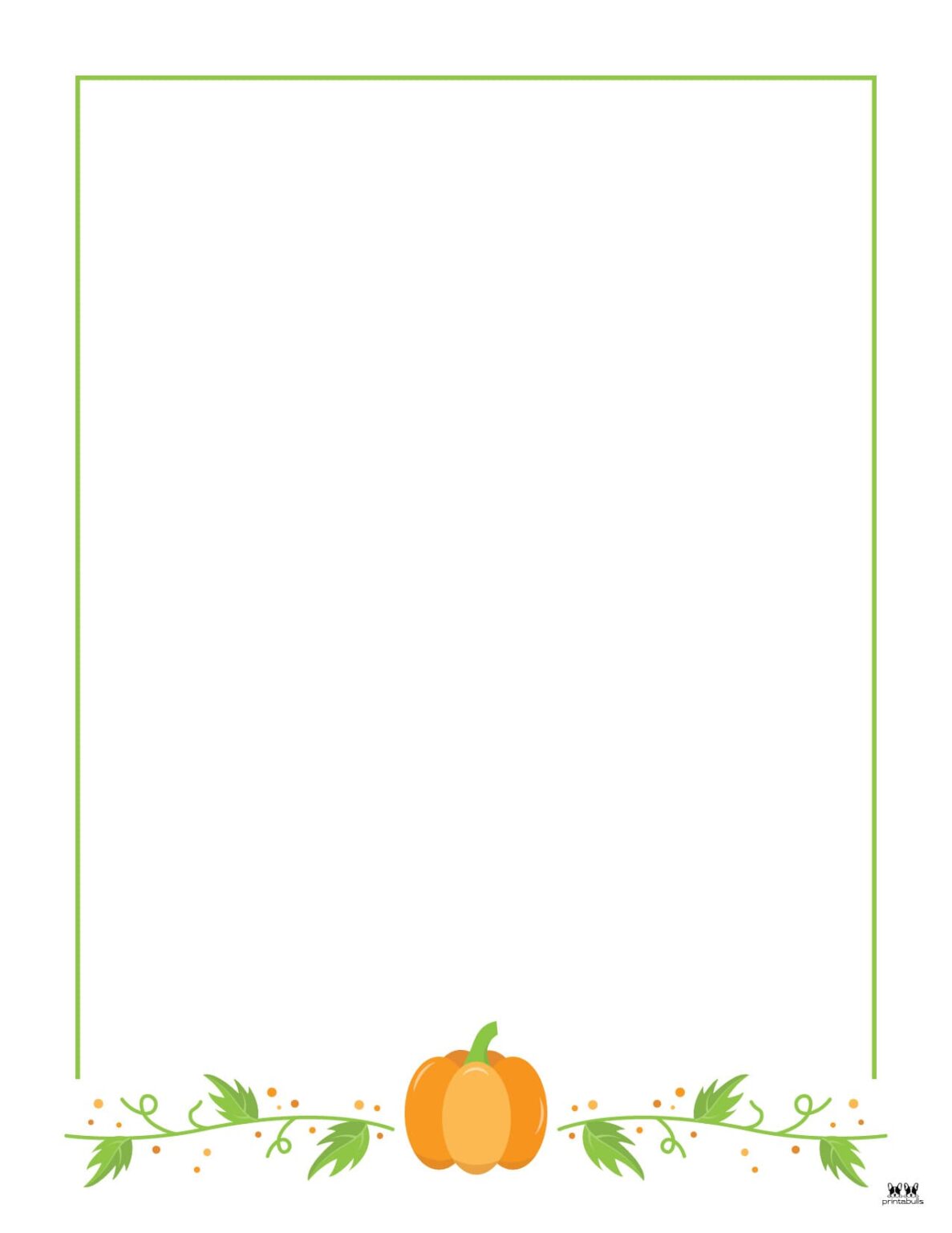 Fall Borders - 20 FREE Page Borders | Printabulls
