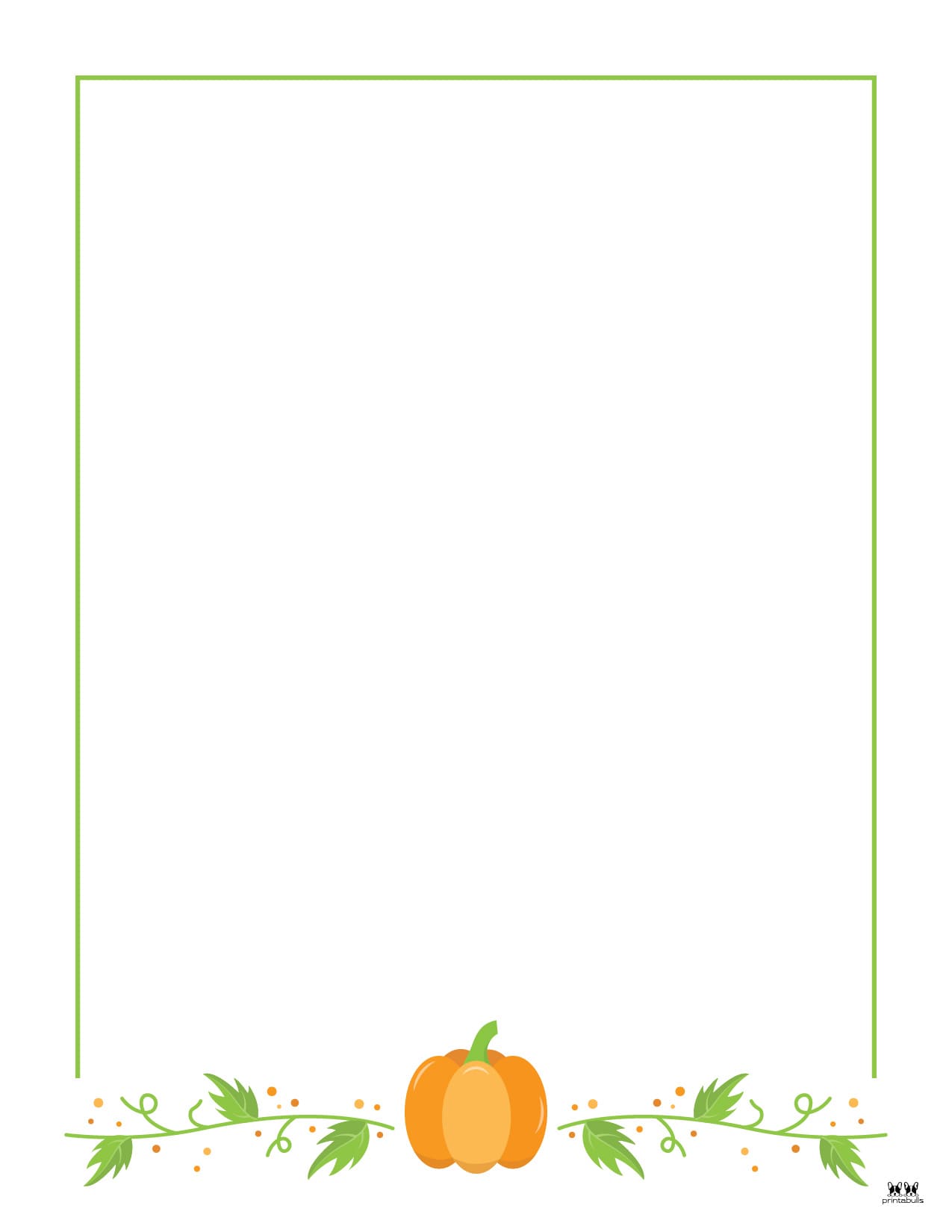 Fall Borders - 20 FREE Page Borders | Printabulls