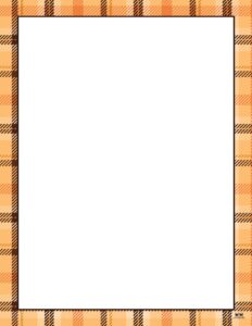 Fall Borders - 20 FREE Page Borders | Printabulls