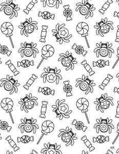 Halloween Spider Coloring Pages - 25 FREE Pages | Printabulls