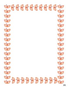 Leaf Borders - 30 FREE Printable Borders | Printabulls