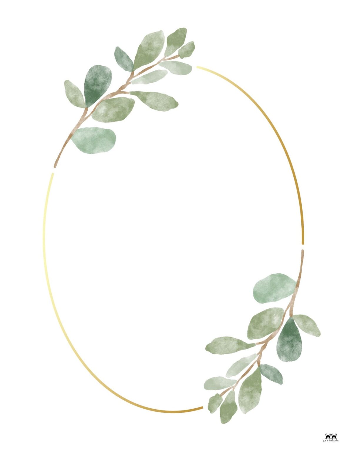 Leaf Borders - 30 FREE Printable Borders - PrintaBulk