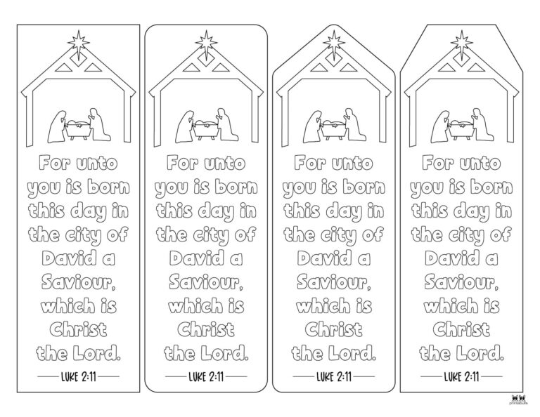 Christmas Bookmarks - 25 FREE Bookmarks | Printabulls