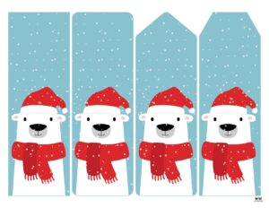 Christmas Bookmarks - 25 FREE Bookmarks | Printabulls