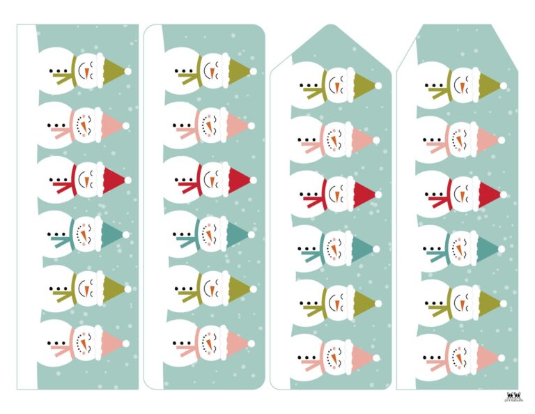 Christmas Bookmarks - 25 FREE Bookmarks | Printabulls