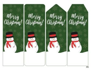 Christmas Bookmarks - 25 FREE Bookmarks | Printabulls