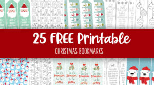 Christmas Bookmarks - 25 FREE Bookmarks | Printabulls