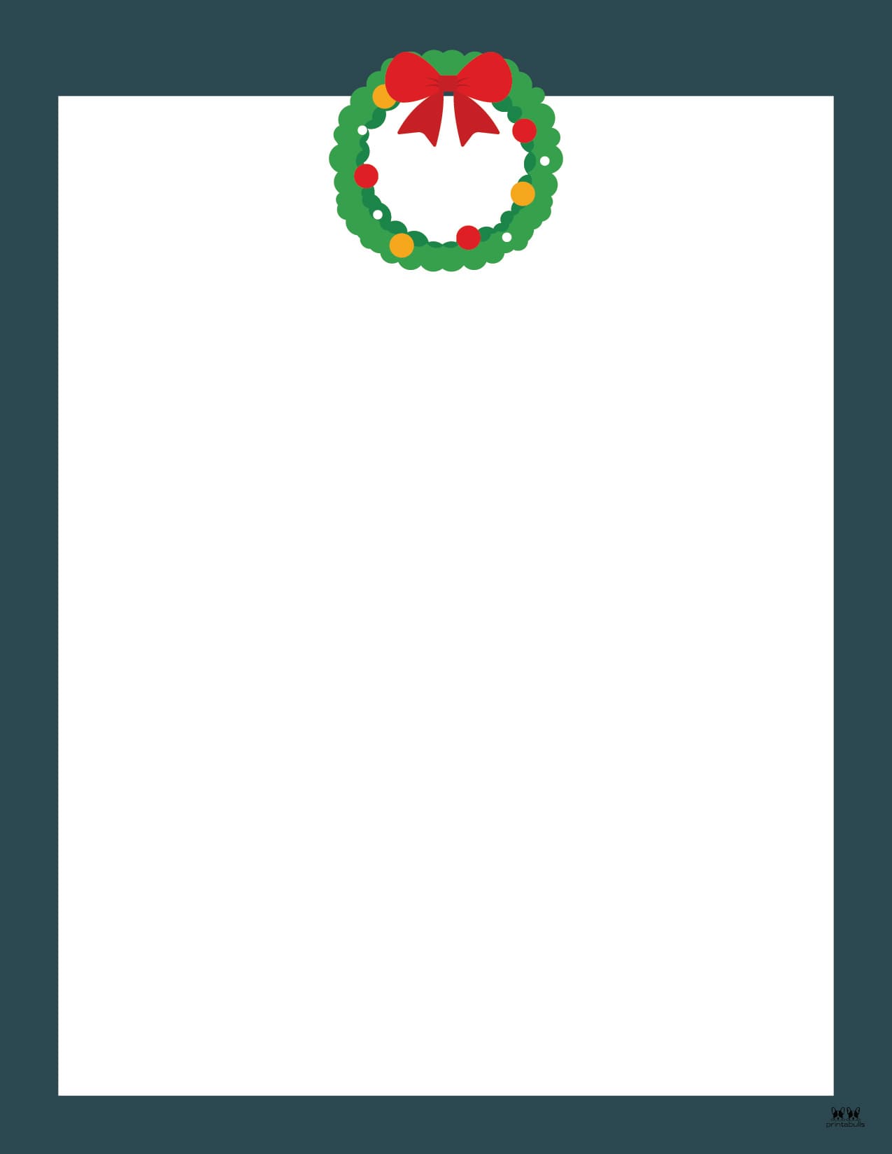Christmas Borders - 60 FREE Printable Borders | Printabulls