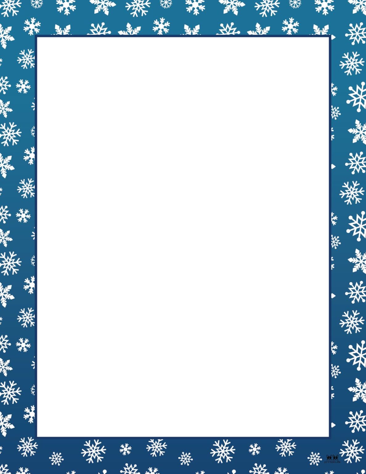 Christmas Borders - 60 FREE Printable Borders | Printabulls