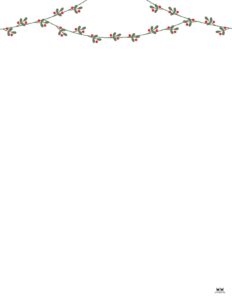Christmas Borders - 60 FREE Printable Borders | Printabulls