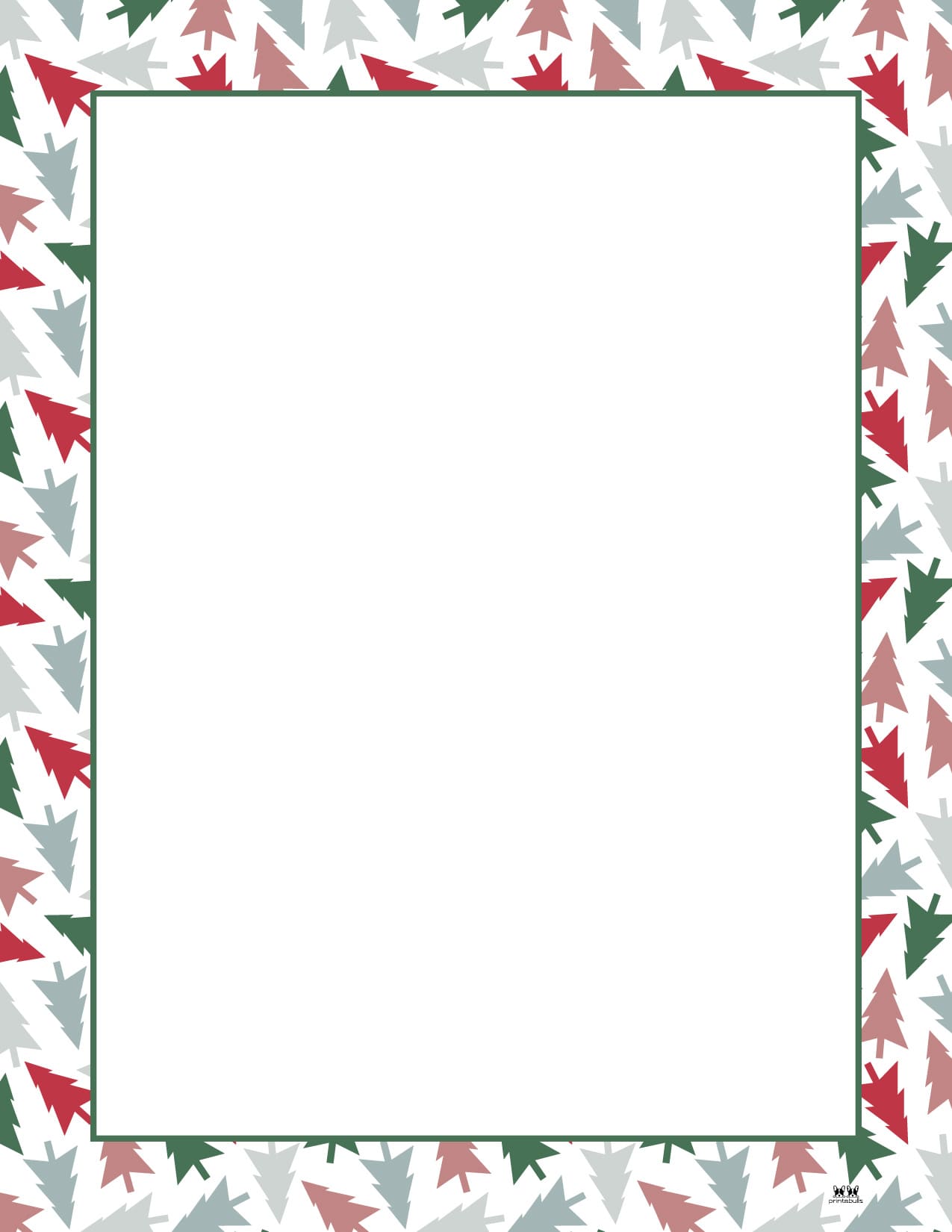 Christmas Borders - 60 FREE Printable Borders | Printabulls
