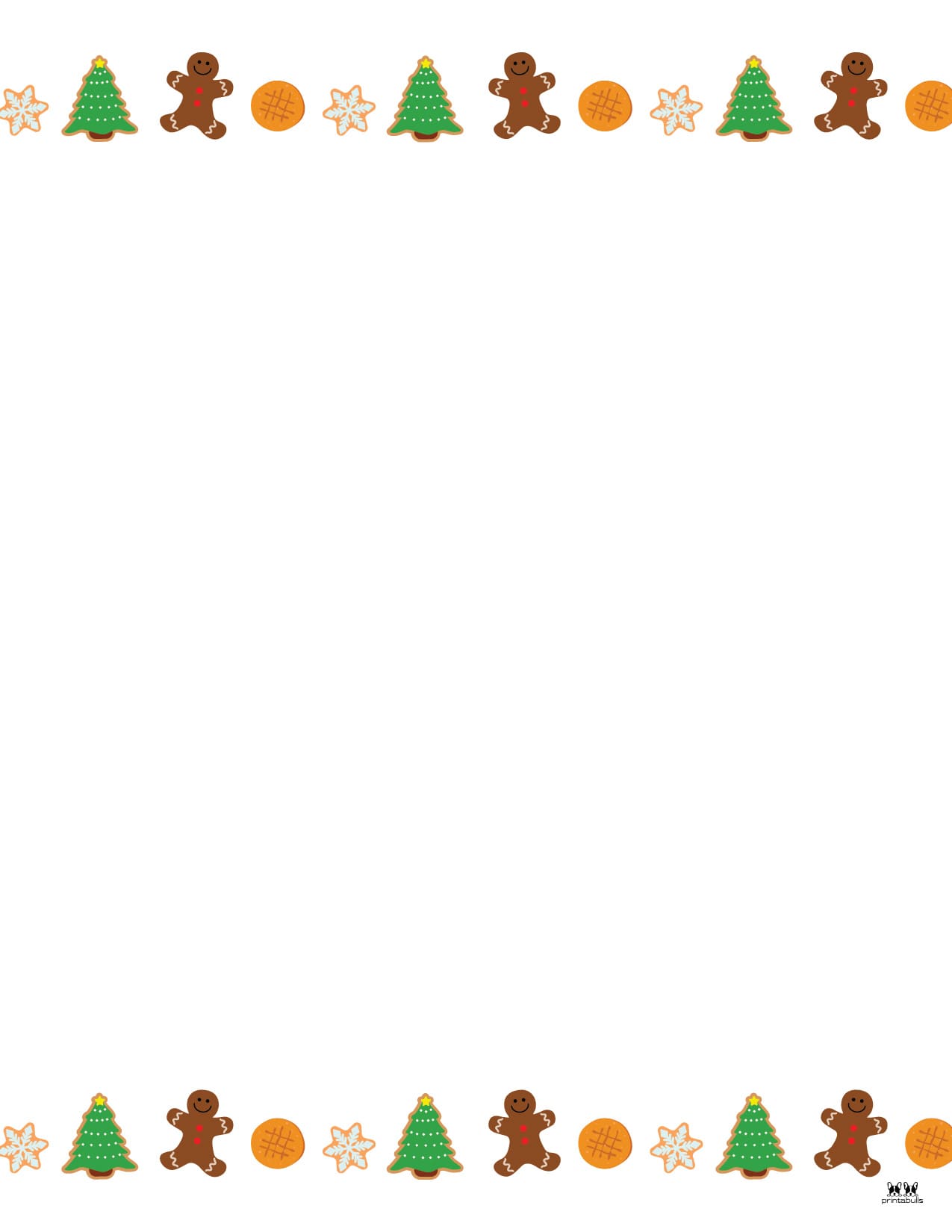 Christmas Borders - 60 FREE Printable Borders | Printabulls