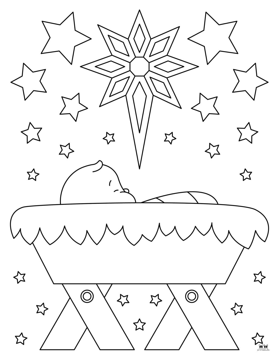 Christmas Stars - 25 FREE Printables | Printabulls