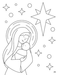 Christmas Stars - 25 FREE Printables | Printabulls