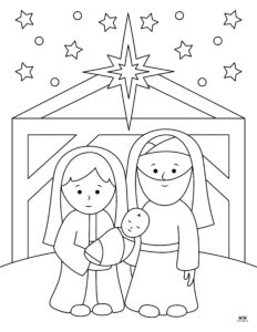 Christmas Stars - 25 FREE Printables - PrintaBulk