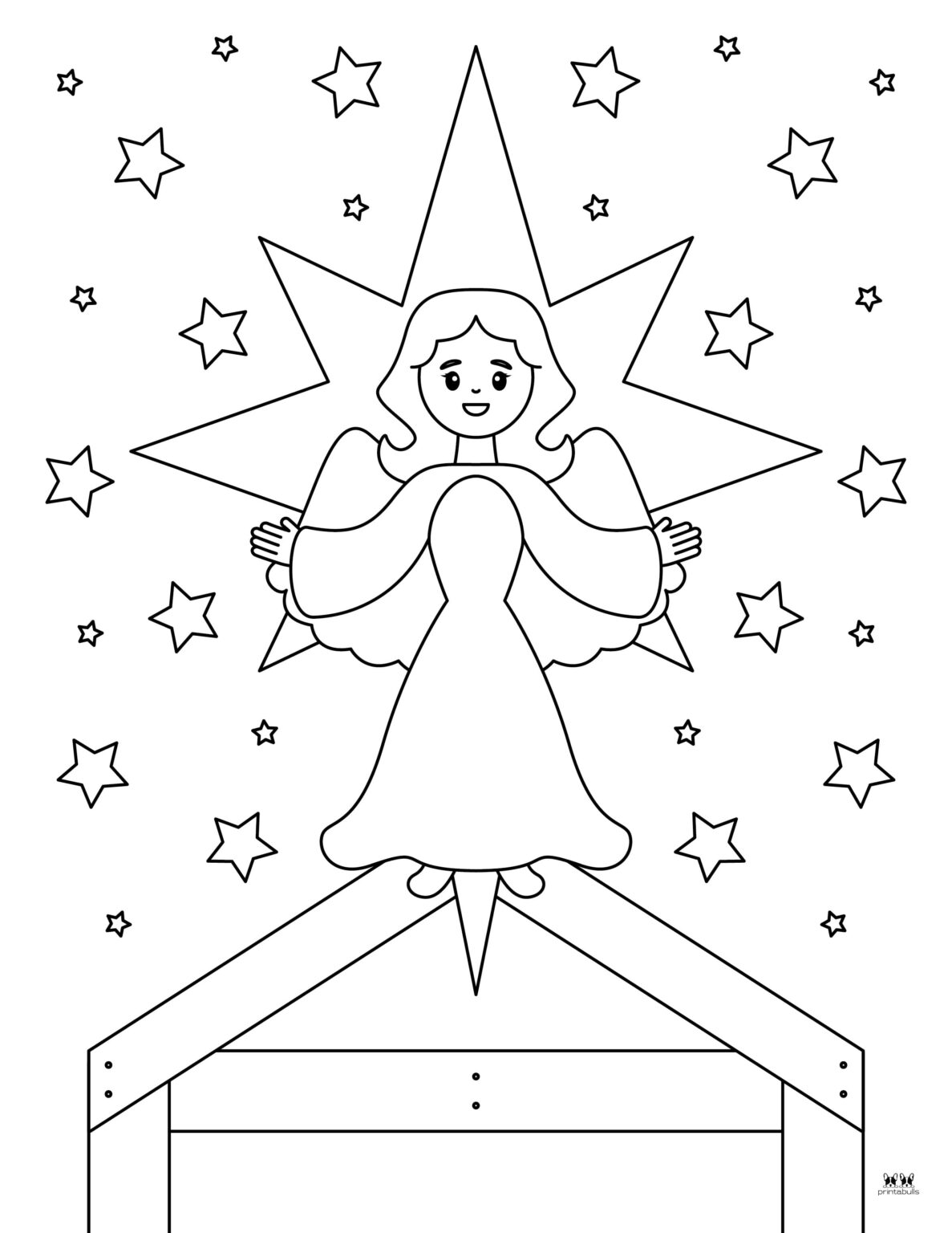Christmas Stars - 25 FREE Printables | Printabulls