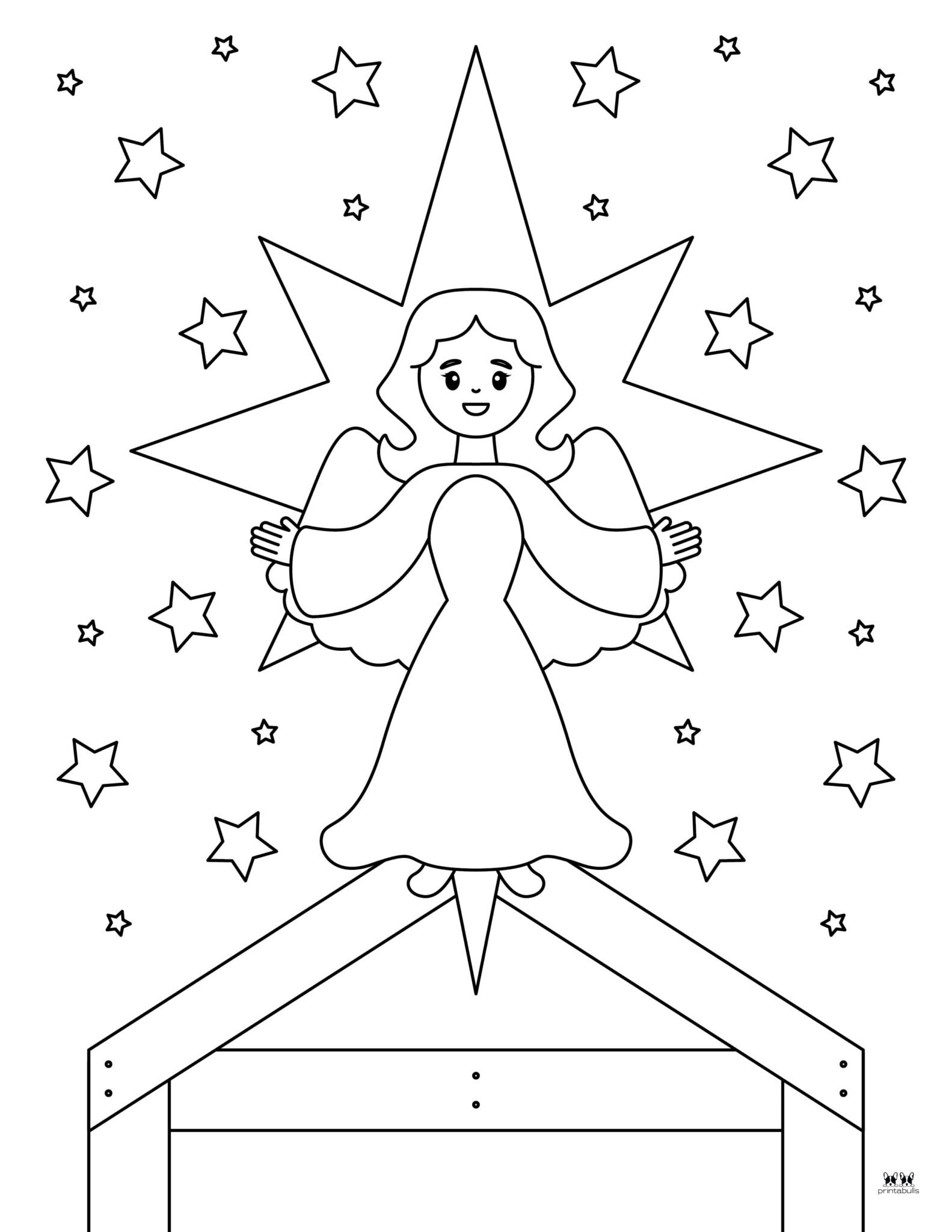 Christmas Stars - 25 FREE Printables | Printabulls