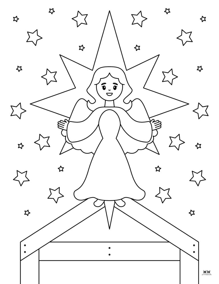 Christmas Stars - 25 FREE Printables | Printabulls