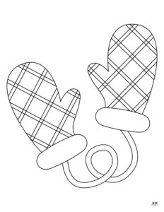 Mitten Coloring Pages & Templates - 25 Pages | Printabulls