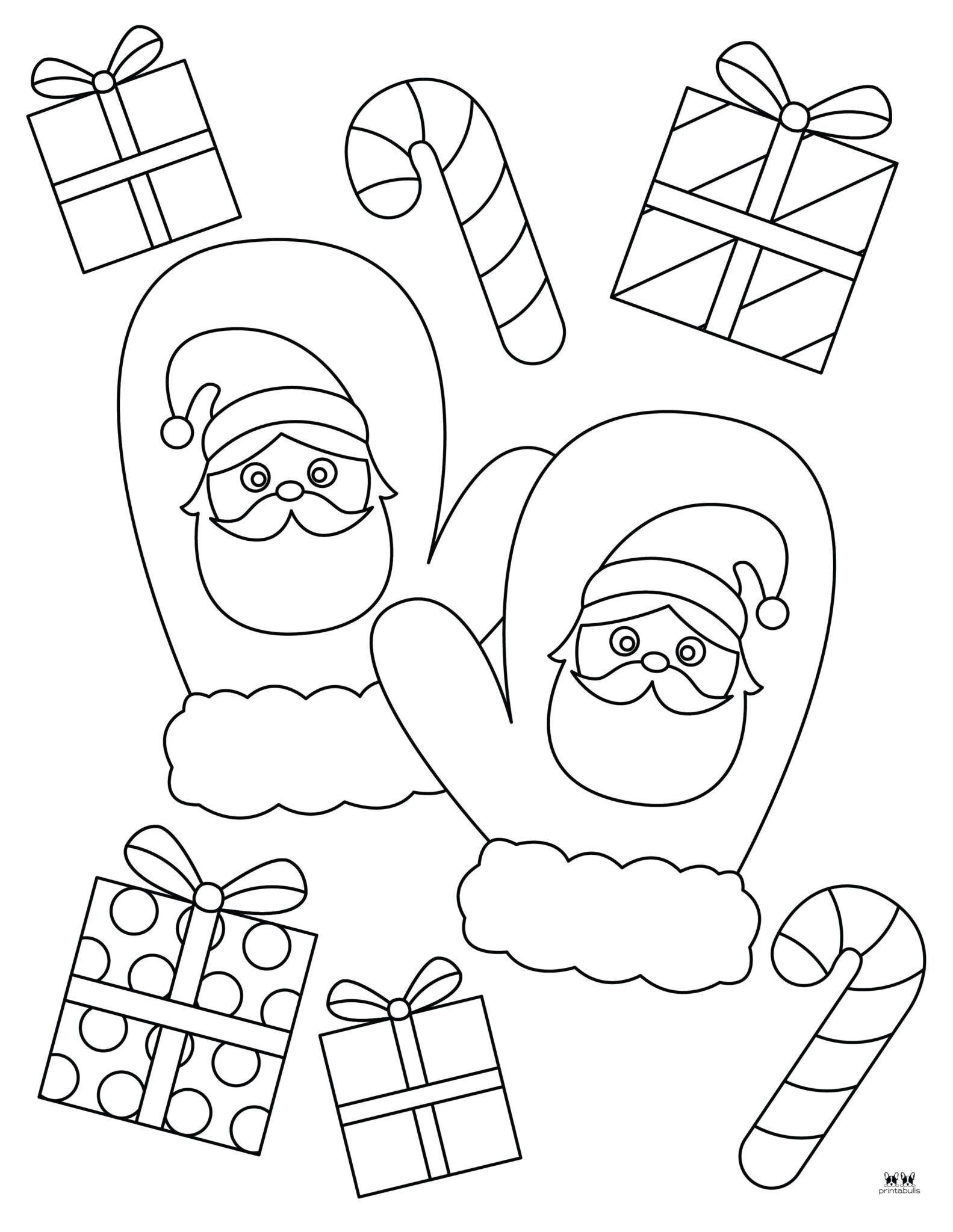 Mitten Coloring Pages & Templates - 25 Pages | Printabulls