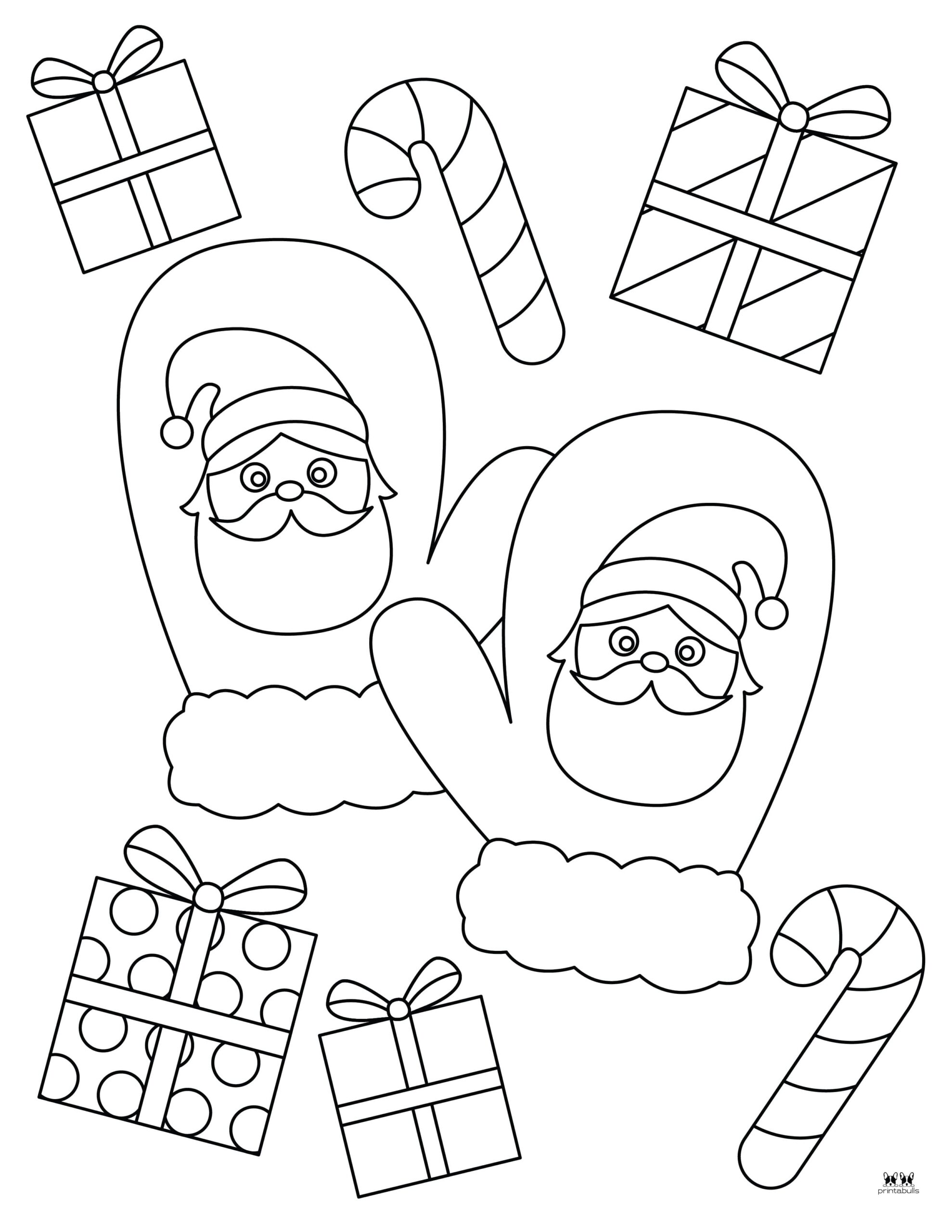 Mitten Coloring Pages & Templates - 25 Pages | Printabulls