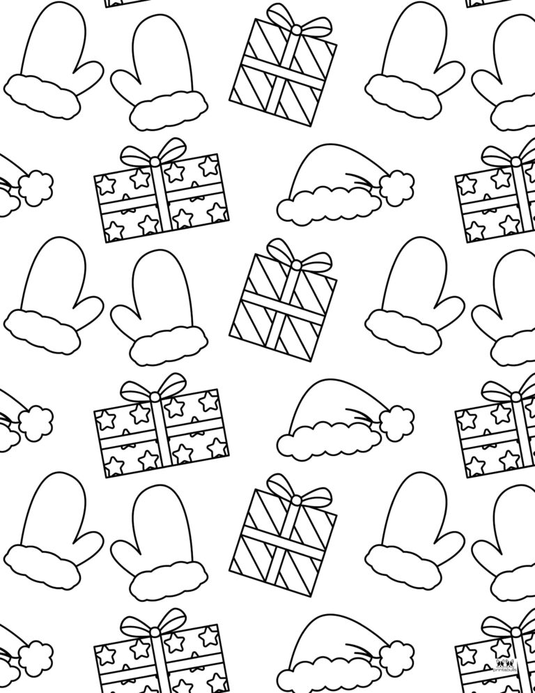 Mitten Coloring Pages & Templates - 25 Pages | Printabulls
