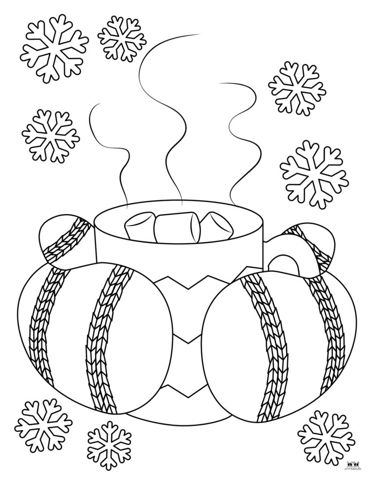 Mitten Coloring Pages & Templates - 25 Pages | Printabulls