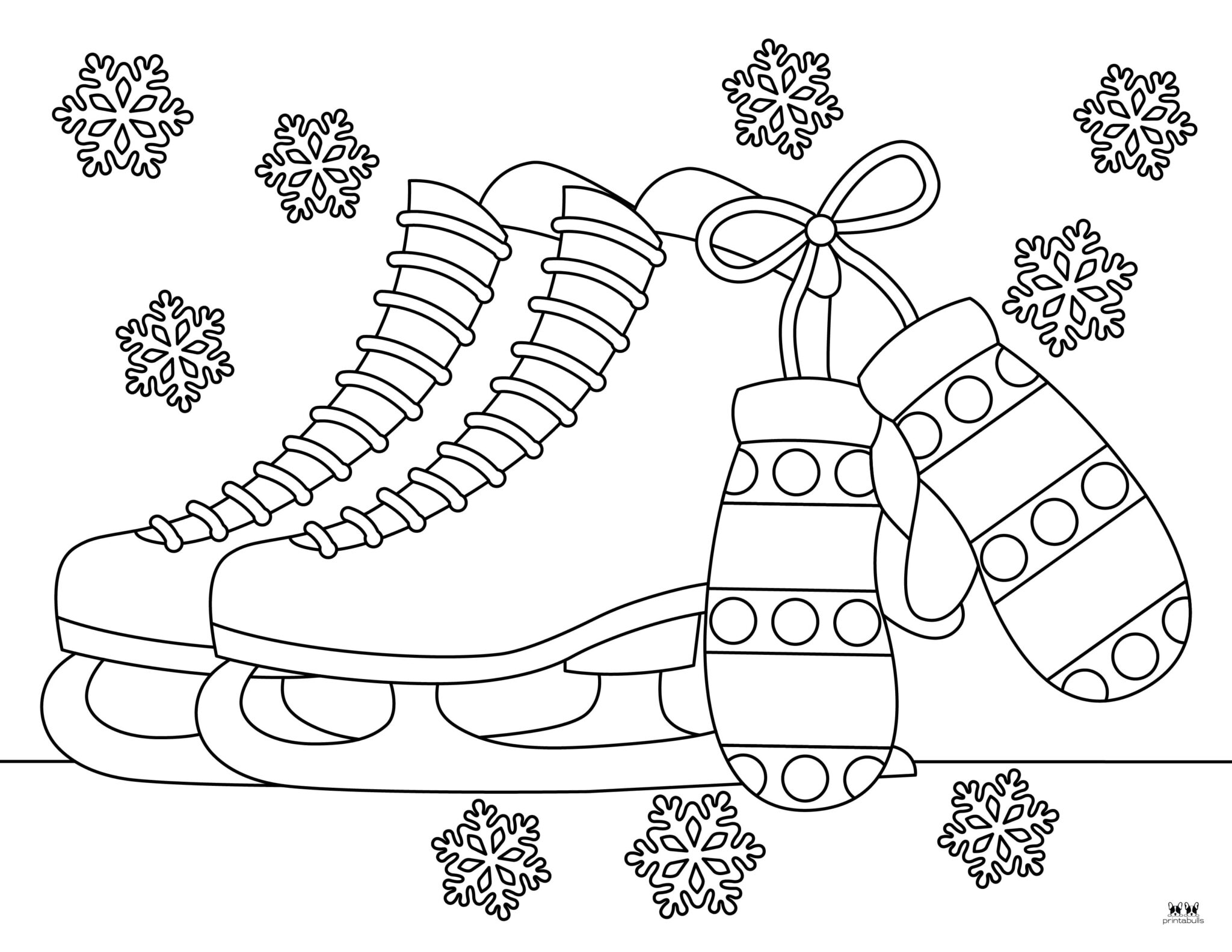 Mitten Coloring Pages & Templates - 25 Pages | Printabulls