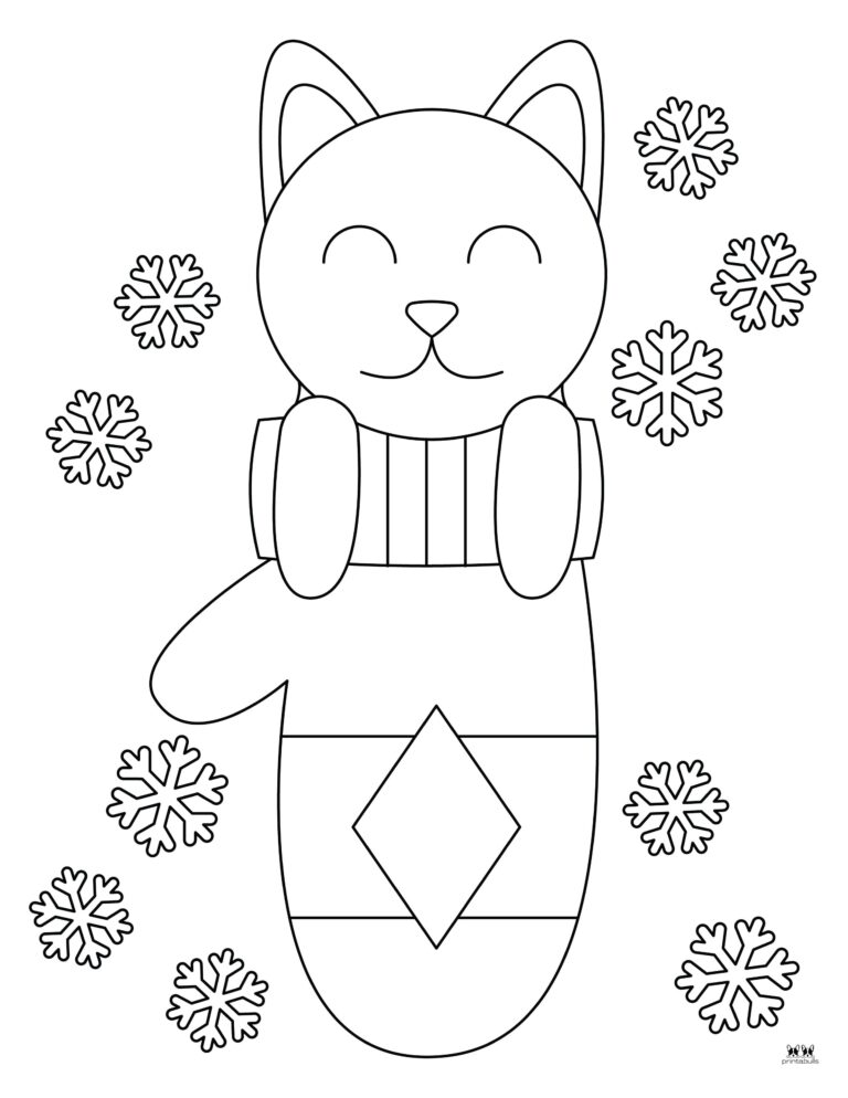 Mitten Coloring Pages & Templates - 25 Pages | Printabulls