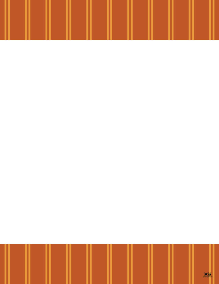 Thanksgiving Borders & Frames - 41 FREE Pages | Printabulls