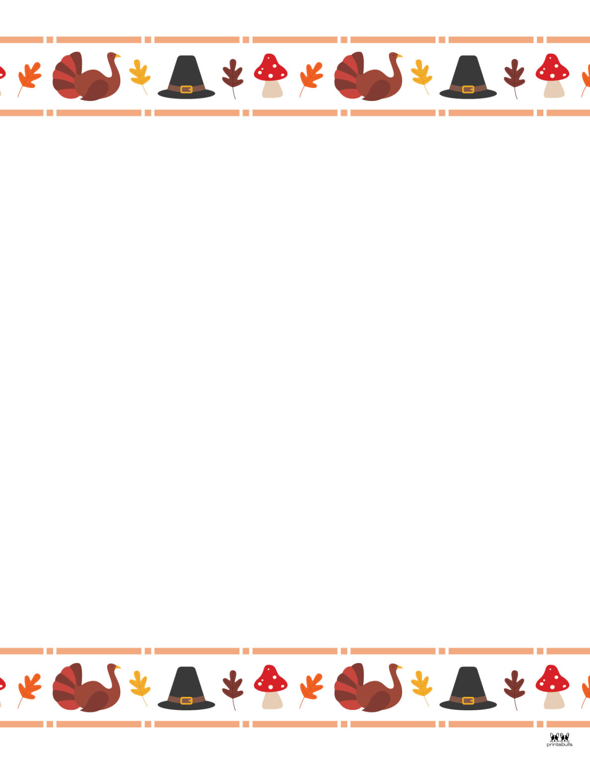 Thanksgiving Borders & Frames - 41 FREE Pages | Printabulls