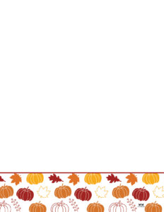 Thanksgiving Borders & Frames - 41 FREE Pages | Printabulls